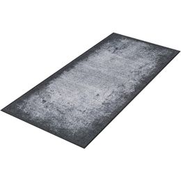 wash+dry by Kleen-Tex Teppich &raquo;Shades of Grey&laquo; rechteckig 7 mm H&ouml;he rutschhemmend, waschbar, Wohnzimmer grau Kunstfaser B : 60cm 1 Stk., 7mm, L: 140cm