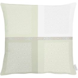 Apelt Dekokissen &raquo;Artos&laquo; Kissenh&uuml;lle ohne F&uuml;llung, 1 St&uuml;ck grau Polyester B/L: 49cm x 49cm, 1 Stk.