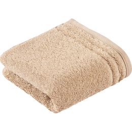 Vossen Gaestehandtuecher &raquo;Vienna Style Supersoft&laquo; im Set, supersoft Baumwolle beige Walkfrottee, Baumwolle B/L: 30cmx50cm, 3 Stk., 3 G&auml;stehandt&uuml;cher (30x50cm