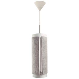 Kayoom H&auml;ngeleuchte &raquo;H&auml;ngelampe Zip Star 110 Medium&laquo; E27 1 Stk. pflegeleicht, robust, hochwertig grau 1, &Oslash; 15,5cm H: 40,6cm, 1 Stk.