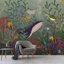 SUPERFRESCO EASY Fototapete &raquo;Unter dem Meer&laquo; Meer glatt Design Tapeten bunt Vlies B/L: x 2,8m, Rollen: 1