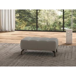 Sit & More sit&more Hocker &raquo;Cool&laquo; mit schwarzen F&uuml;&szlig;en grau B/H/T: 102cm x 45cm x 68cm, Chenille