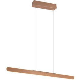 Trio Leuchten LED Pendelleuchte &raquo;HELIOS, bis 150 cm h&ouml;henverstellbare LED H&auml;ngelampe 28W 3300 Lumen&laquo; LED-Board 1 Stk. warmwei&szlig; - kaltwei&szlig; CCT warmwei&szlig;