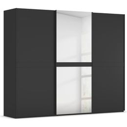 Rauch Schwebet&uuml;renschrank &raquo;Kleiderschrank Schrank Garderobe Schlafzimmerschrank SCALE-LINE&laquo; edle Optik mit Bauchbinde in Korpusfarbe mit Spiegel MADE 