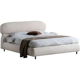 Home Affaire Polsterbett &raquo;Zauberfl&ouml;te&laquo; beige Liegefl&auml;che L&auml;nge B: 200cm x 140cm, Boucl&eacute; ohne Matratze, H&ouml;he Liegefl&auml;che: 37, H3