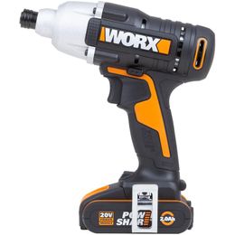 WORX Akku-Schlagschrauber &raquo;WX291&laquo; mit LED-Licht, inkl. Akku & Ladeger&auml;t bunt