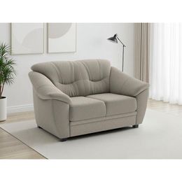 Sit & More sit&more 2-Sitzer &raquo;Savona B: 148cm, Komfort Sitz, gro&szlig;e Stoff + Lederauswahl&laquo; mit Federkern B/H/T: 148cm x 90cm x 90cm, Chenille, ohne Bettfunktion