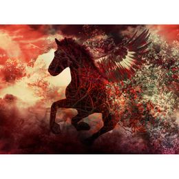 papermoon Fototapete &raquo;Apocalypse Fantasy Horse&laquo; glatt bunt Vlies B/L: 2,5m x 1,86m, Bahnen: 5 Stk.