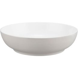 Seltmann Weiden Sch&uuml;ssel &raquo;Liberty Pure Colors&laquo; 1 aus Porzellan Schale, Bowl wei&szlig; Porzellan &Oslash; 25,4cm