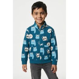 Tom Tailor Jungen Tom Tailor Sweatjacke mit Allover-Monster-Print, f&uuml;r Kids 128/134