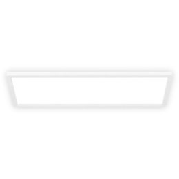 B.K.LICHT LED Panel &raquo;SHALLOW&laquo; LED-Board 1 Stk. Neutralwei&szlig; 58x20x3 cm, Badlampe, Badezimmer, K&uuml;che, Wohnzimmer wei&szlig; 1, H: 3cm, 1 Stk.