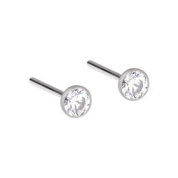 Ernstes Design Edelstahl Ohrstecker | Gr.: onesize