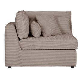 OTTO home Sofa-Eckelement &raquo;Florid&laquo; Teil eines Modulsofas, fester Sitzkomfort, auch in Cord grau 100% Polyester Cord, Eckelement links