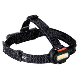 NEBO LED Stirnlampe &raquo; EINSTEIN 1500 FLEX&laquo; Taschenlampe inkl. Ladekabel, Flexibel mit Akku- oder Batteriebetrieb nutzbar schwarz Kunststoff 