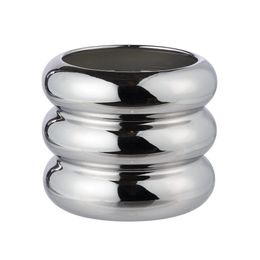Butlers Blumentopf HOOP in Silber | Gr.: onesize