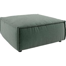 3C Candy Polsterhocker &raquo;Matteo&laquo; passend zu "Matteo", in Cord- und Feincordbezug gr&uuml;n 95% Polyester, 5% Nylon B/H/T: 95cm x 40cm x 95cm, Feincord