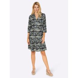 Heine Druck-Kleid in schilf-jade-bedruckt | Gr.: 40