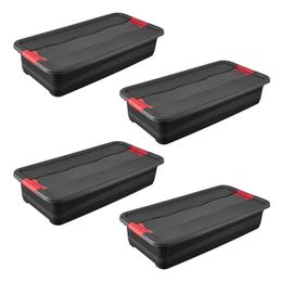 keeeper Transportbeh&auml;lter &raquo;eckhart, 4er Set Transporbox, 33 L, 79,5 x 39,5 x 17 cm&laquo; 39,5 cm breit 17 cm hoch 79,5 cm lang Set, 4 Stk. tlg. seitl. 