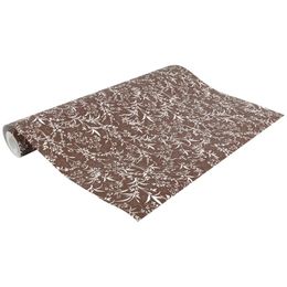 SUPERFRESCO EASY Vliestapete &raquo;Nova&laquo; gemustert FSC zertifiziert, mit lebhaftem Druck, 10 Meter L&auml;nge braun Vlies B/L: 0,52m x 10m, Rollen: 1