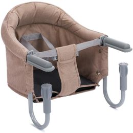 fillikid Tischsitz &raquo;Comfort&laquo; praktisch zusammenklappbar braun Polyester, Stahl Einheitsgr&ouml;&szlig;e