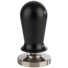 Tamper &raquo;Buddy ́s Bar - Barista Edition&laquo; Premium, Kaffee Verdichter, rostfreier Edelstahl, Espresso Stempel silber Edelstahl, Silikon H/L/T: 5,3cm
