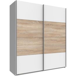 wimex Schwebet&uuml;renschrank &raquo;Easy&laquo; wei&szlig; B/H/T: 135cm x 210cm x 65cm, T&uuml;ren: 2 Stk.