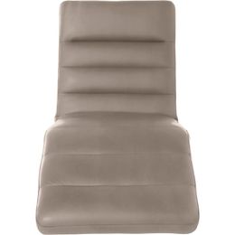 W.Schillig Relaxliege &raquo;daily dreams&laquo; Funktionsliege wahlweise mit Motor, Gestell matt, Breite 75 cm braun Longlife Xtra-Leder Z59: Glattleder mit 