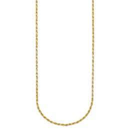Aniston Jewelry & Watches Damen Aniston JEWELRY & WATCHES Collierkettchen &raquo;Schmuck Geschenk Silberkette gelbgoldfarben vergoldet&laquo; Silber 925 (