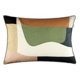 Sch&ouml;ner Wohnen Kollektion SCH&Ouml;NER WOHNEN-Kollektion Dekokissen &raquo;Vibes&laquo; mit gro&szlig;fl&auml;chiger Stickerei bunt Obermaterial: 60% Polyester, 40% Baumwolle B/L: 58cm x 38cm, 1 Stk.
