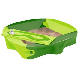 BIG Sandkasten &raquo;BIG&laquo; BxTxH: 138x138x27 cm bunt Kunststoff B/H/L: 27cm x 138cm