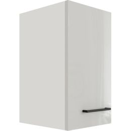Flex-Well H&auml;ngeschrank &raquo;Lund&laquo; in verschiedenen Breiten, individuell kombinierbar grau Holzwerkstoff Rauchgrau, B/H/T: 30cm x 54,8cm x 32cm, T&uuml;ren: 1 Stk.