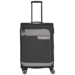 Travelite Damen Travelite Weichgep&auml;ck-Trolley &raquo;VIIA, verschiedene Gr&ouml;&szlig;en und Farben&laquo; 70 l 4 Rollen Reisegep&auml;ck Trolley Koffer Weichgep&auml;ck TSA Schloss 