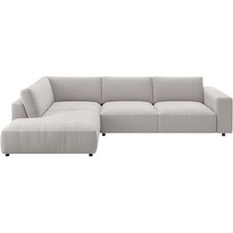 Musterring Ecksofa &raquo;MR LUCIA, Luxuri&ouml;se Wohlf&uuml;hlgarnitur von &laquo; Erstklassige Kammerkissen, komfortable Umbauecke & zeitloser Look beige 95% Polyester, 5% Nylon B/