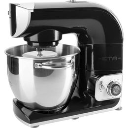 2THETA eta K&uuml;chenmaschine &raquo;Gratus Storio&laquo; 5,5 l Edelstahlsch&uuml;ssel, PULSE-Funktion schwarz Einheitsgr&ouml;&szlig;e K&uuml;chenmaschine