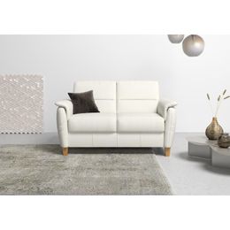 Home Affaire 2-Sitzer &raquo;Palmera, B: 149 cm&laquo; mit Federkern wei&szlig; Luxus-Microfaser (100% Polyester);Struktur (100% Polyester);Luxus-Microfaser in 