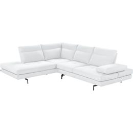 Calia italia Ecksofa &raquo;Toby Wing, B/T: 288/232 cm, Designsofa mit sensationellem Sitzkomfort&laquo; L-Form, Sitztiefenverstellung, funktionale Ecke, F&uuml;&szlig;e in 