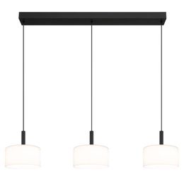 Globo LIGHTING LED Pendelleuchte &raquo;TRENTON&laquo; LED-Modul 1 Stk. H&auml;ngelampe/H&auml;ngeleuchte/Wohnzimmer/Esstisch/elegant wei&szlig; 1 Stk.