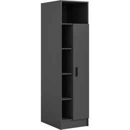 Welltime Mehrzweckschrank &raquo;FALAS, H&ouml;he 195cm, 1 T&uuml;r, 1 Kleiderstange, 5 offene F&auml;cher&laquo; in verschiedenen Farben erh&auml;ltlich, 1 Stk. tlg. 