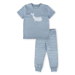 Sigikid Pyjama Nachtw&auml;sche in Hellblau | Gr.: 86