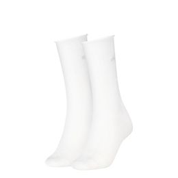 Calvin Klein Herren Socken &raquo;CK WOMEN SOCK PELERINE&laquo; 2 Paar, mit kleinem Rollbund, elastisch, Cotton-Mix wei&szlig; Einheitsgr&ouml;&szlig;e