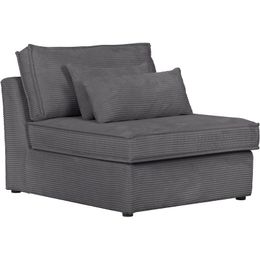OTTO home Sofa-Mittelelement &raquo;Enid&laquo; Teil eines Modulsofas, fester Sitzkomfort, auch in Breitcord grau 100% Polyester Cord