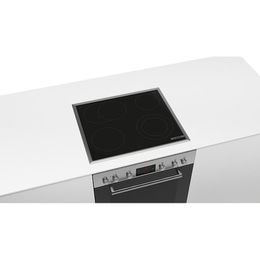 Bosch Elektro-Herd-Set &raquo;HEG578BB3&laquo; AirFry-Funktion im Ofen & eine Br&auml;terzone f&uuml;r gro&szlig;es Kochgeschirr schwarz