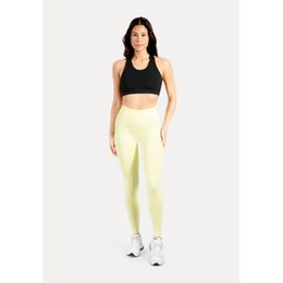 Smilodox Leggings Scrunch Azura in Gelb | Gr.: S