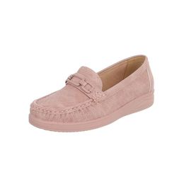 Ital-Design Halbschuh in Altrosa | Gr.: 37