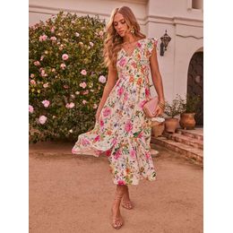 LA Angels Kleid in Beige - 56% | Gr&ouml;&szlig;e L | Damen-kleider