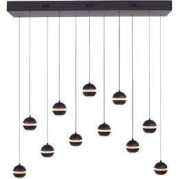 Sch&ouml;ner Wohnen Kollektion SCH&Ouml;NER WOHNEN-Kollektion LED Pendelleuchte &raquo;LINI&laquo; LED-Board 1 Stk. Warmwei&szlig; SCH&Ouml;NER WOHNEN Kollektion, 3-Stufen Dimmer, Comfort-Lift schwarz 11, H: 