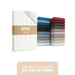 OTTO home Spannbettlaken &raquo;BLACKBERRY in PREMIUM und BASIC Qualit&auml;t, 100% Baumwolle&laquo; f&uuml;r hohe Matratzen bis 28 cm, Bettlaken, Spannbetttuch, Boxspring 