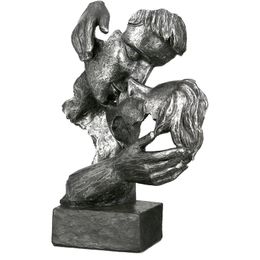 Gilde Dekofigur &raquo;Skulptur Addiction, anthrazit&laquo; anthrazit, Polyresin grau Polyresin B/H/T: 19cm x 28cm x 12cm