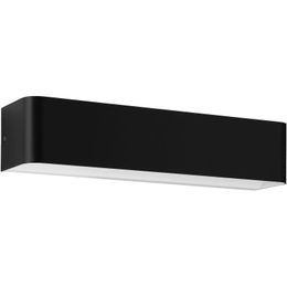 Eglo Wandleuchte &raquo;Sania 4 Wandlampe, Wandspot, Aluminium, Up and Down Leuchte, Flurlampe&laquo; LED-Modul 1 Stk. Warmwei&szlig; Wand-/Deckenleuchte - L36,5 x H8 x