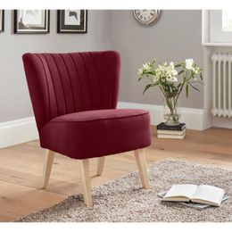 Home Affaire Sessel &raquo;Campi&laquo; in verschiedenen Farben verf&uuml;gbar, frei im Raum stellbar rot 92% Polyester, 8% Nylon Microfaser, Sessel,Bezugsfarbe 